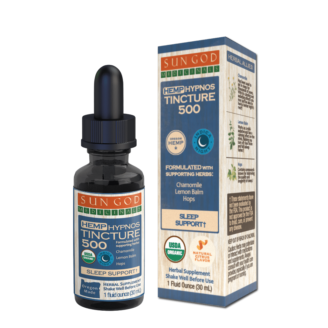Organic Hypnos Sleep Hemp Tincture 500 – St. Anky Flowers