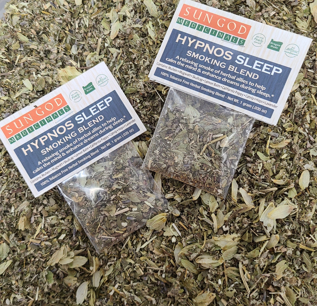 Hypnos Herbal Smoking Blend - (1oz) – St. Anky Flowers